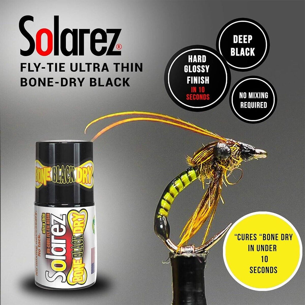 Solarez BLACK Bone Dry UV Resin – Fly Artist