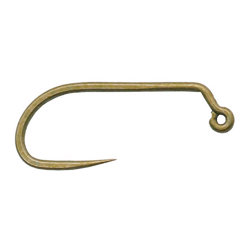 Daiichi 4690 Barbless 60 Degree Jig Hook (Matte Bronze) – Fly Artist