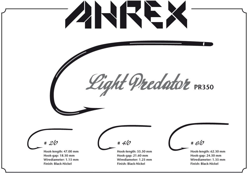 Ahrex PR350 Light Predator Hook – Fly Artist