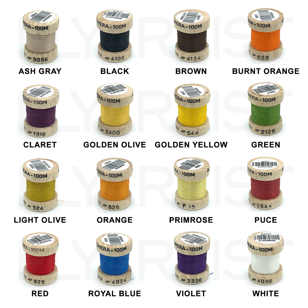 Thread Chart For Tying Flies