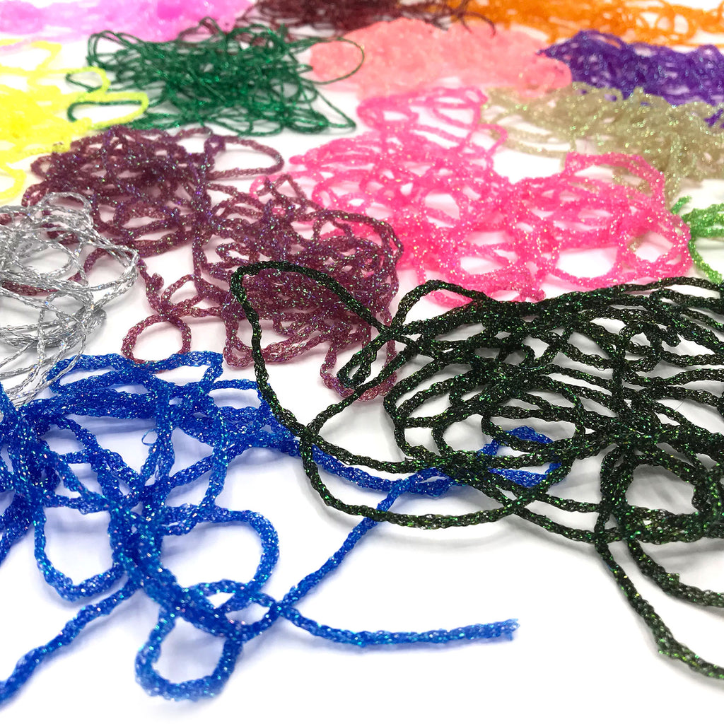 Dyed Pearl Diamond Braid : Hareline – Fly Artist