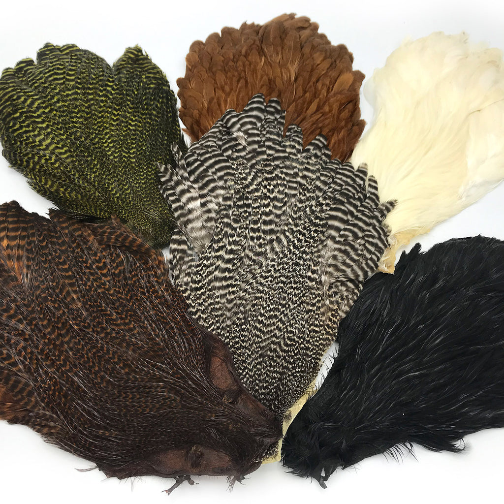 Hareline Hen Cape : Fly Tying Soft Hackle Feathers – Fly Artist