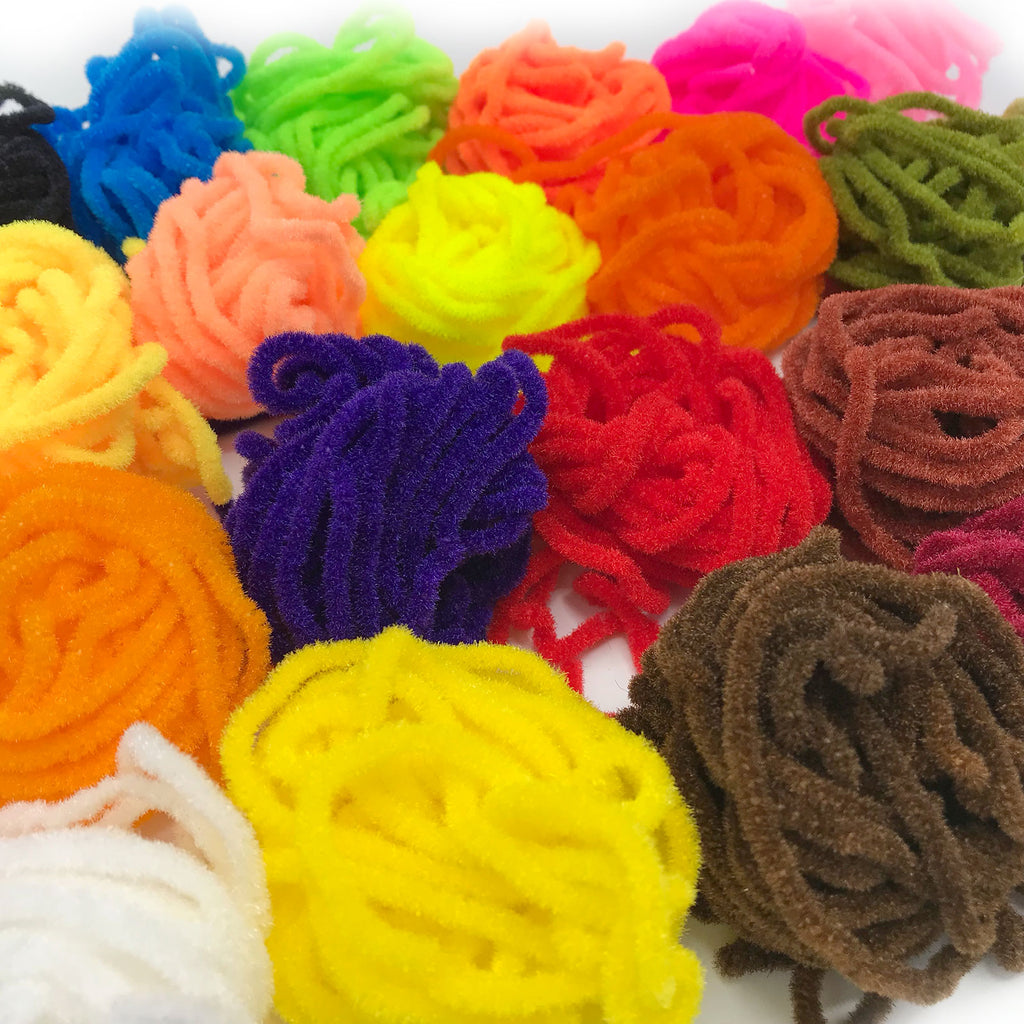 Trilobal Antron Chenille : Hareline – Fly Artist