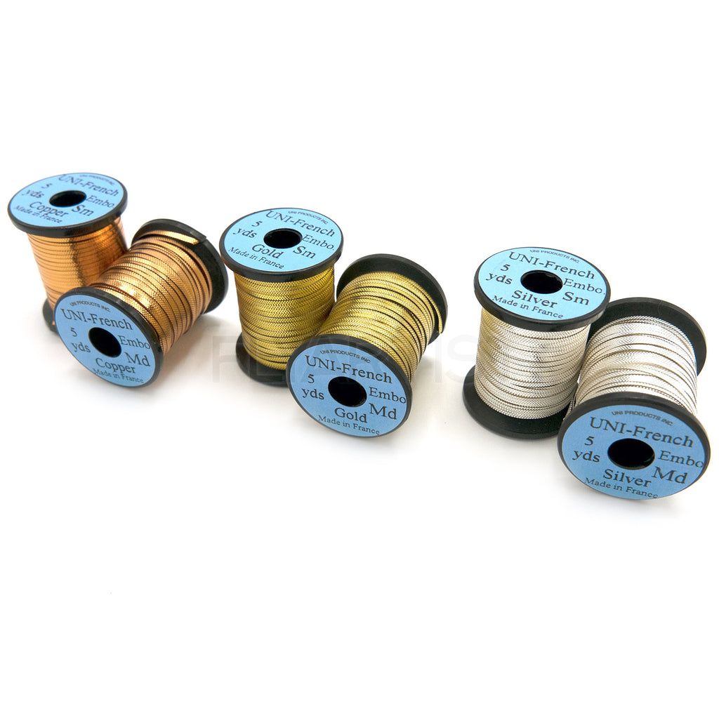 UNI Flat Embossed French Tinsel : UNI-Products – Fly Artist